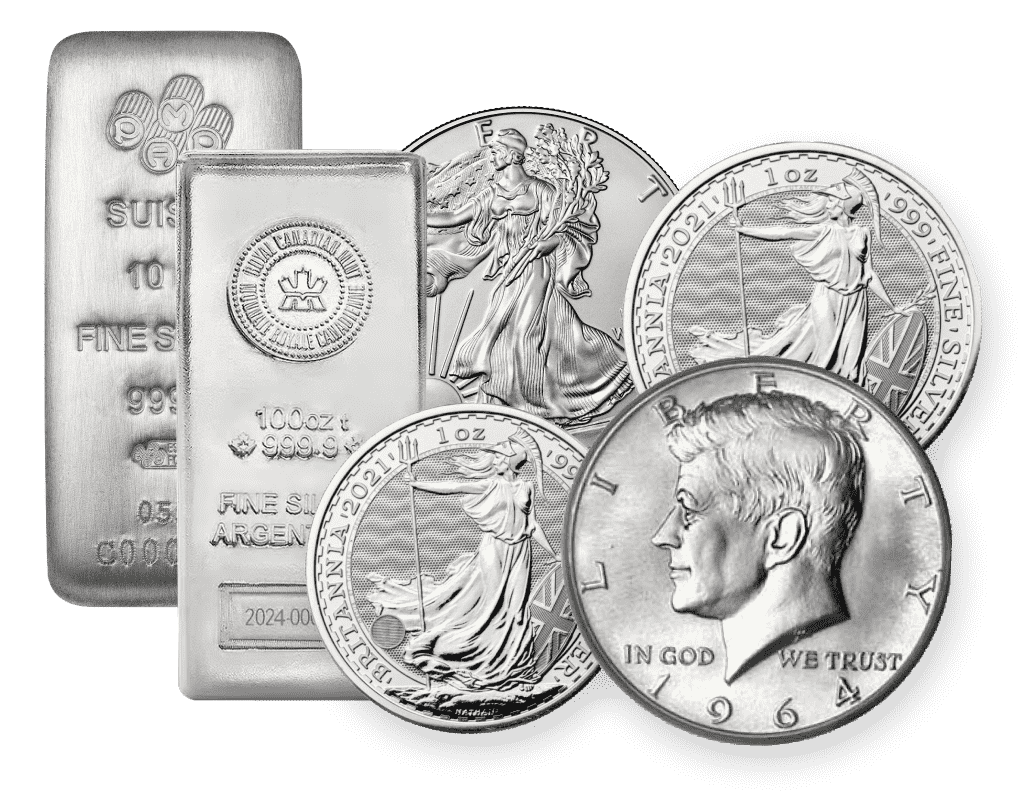 IRA Approved Silver Coins and Bars
